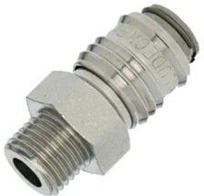 1/4inch BSPT Ludecke Male DN5 Coupling - BearingBoys
