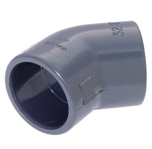 3inch uPVC Plain Elbow 45 Deg - BearingBoys