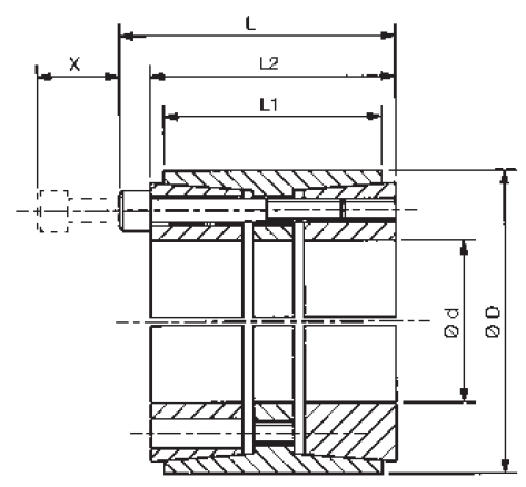 RCK11-70x110 Shaft Coupling Element - BearingBoys